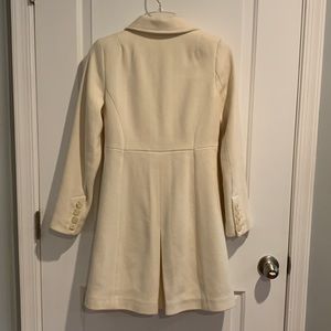 Old Navy | Jackets & Coats | Old Navy Cream Long Coat | Poshmark